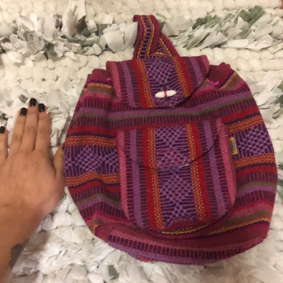 Pinzon | Bags | Pinzon Hand Stitched Backpack | Poshmark